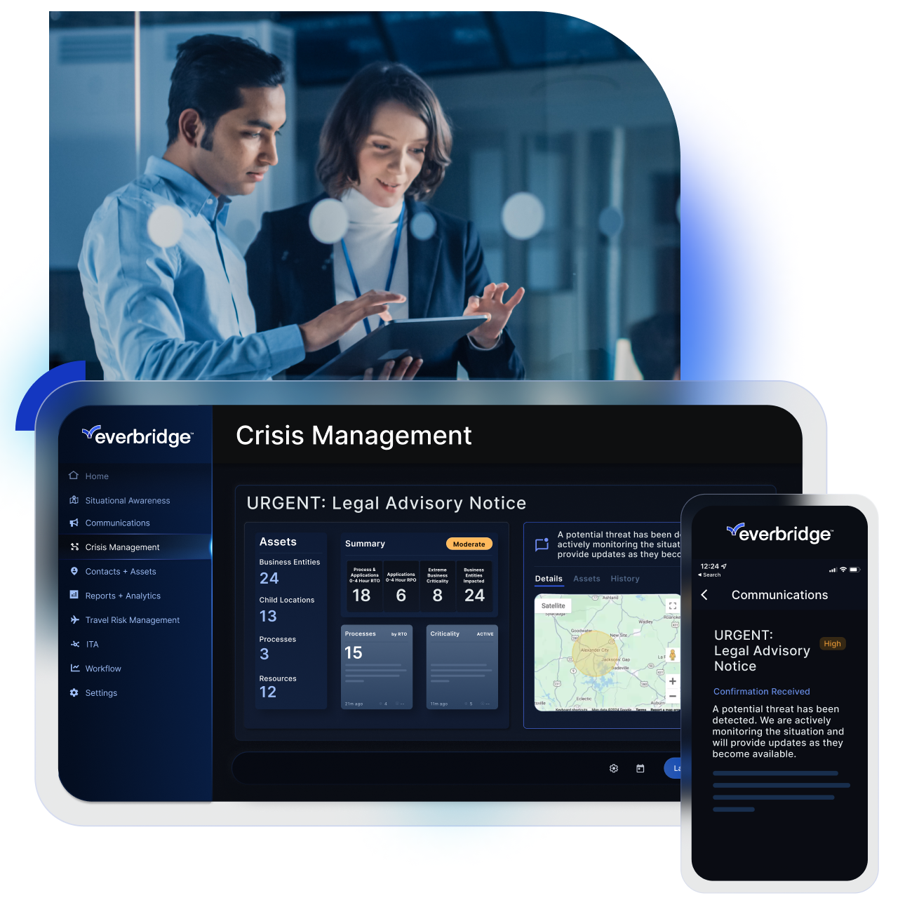 Software for legal organizations - Everbridge